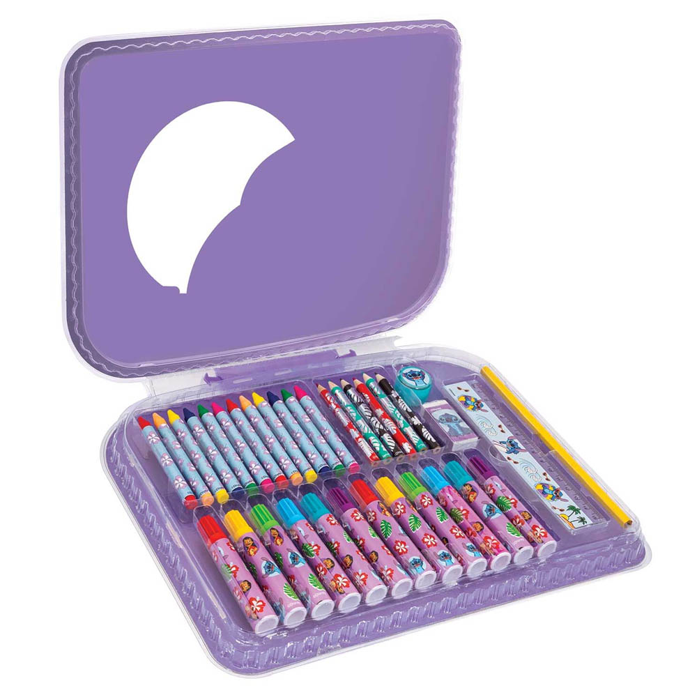 AS Company Art Case Σετ Ζωγραφικής Stitch (1023-66232) - Alfa Toys